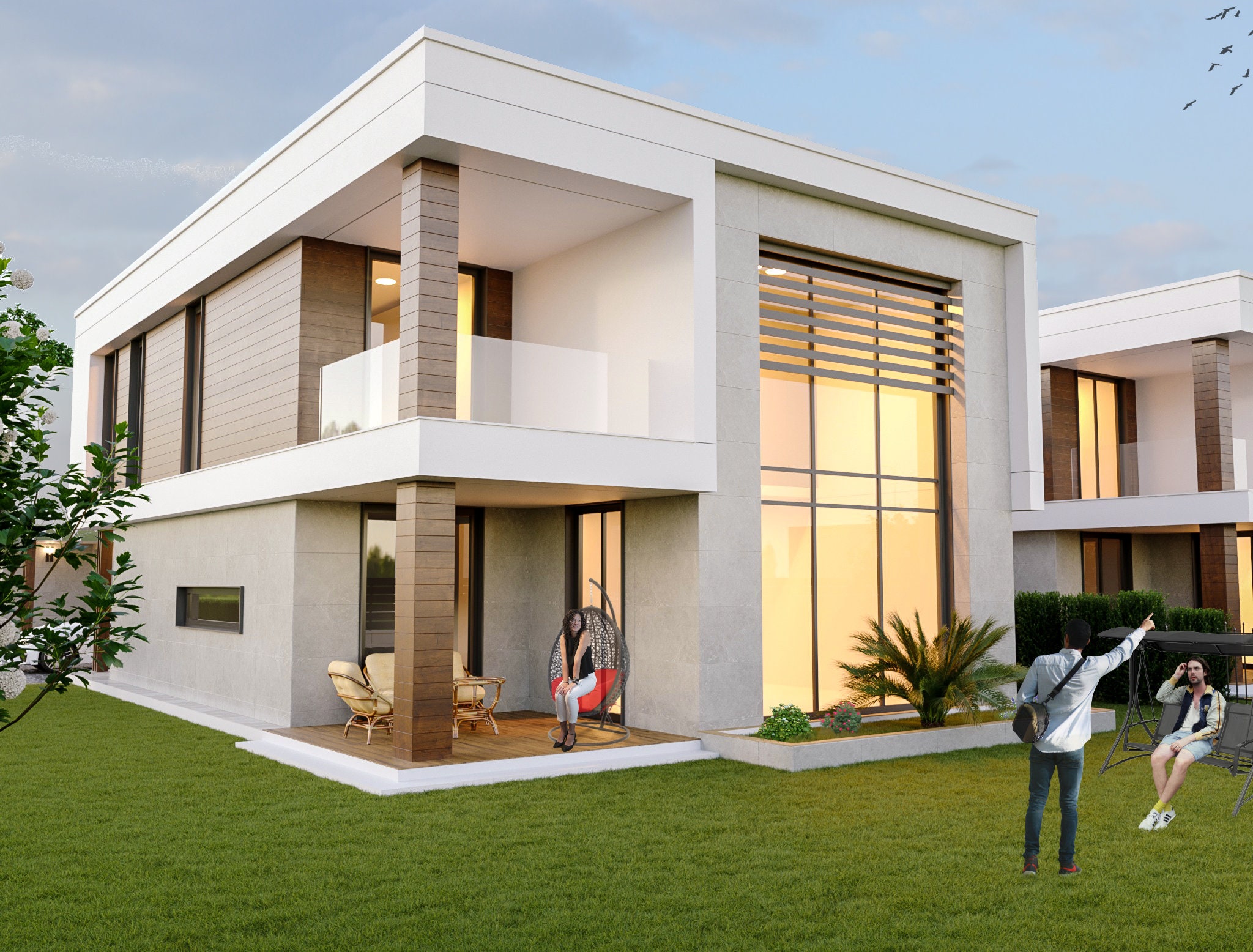 81 U MODERN HOUSE PLAN - Etsy