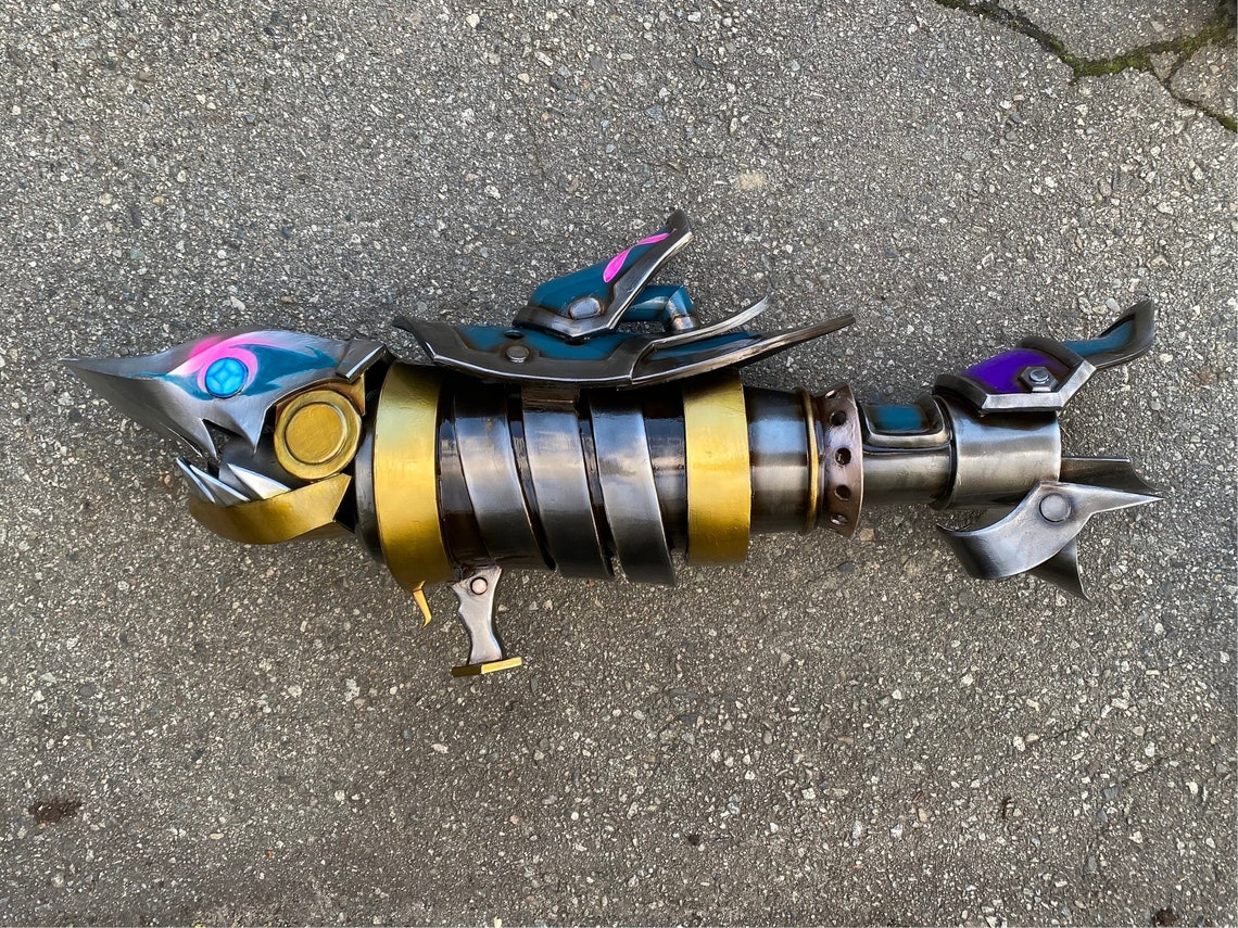Pattern Arcane Jinx Fishbones From League of Legends not Physical Prop ...