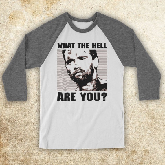 Predator Arnie Dutch What the Hell Are You Sci-fi Arnie - Etsy