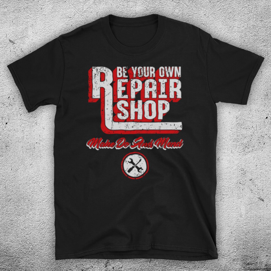 Be Your Own Repair Shop Hobby Craft Toolwork Make Do and Mend - Etsy
