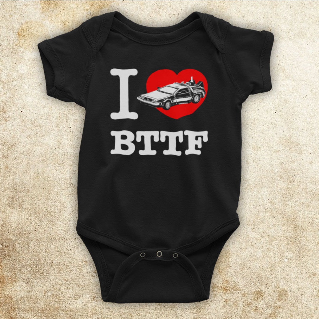 Back to the Future I Love BTTF Delorean Car Sci Fi Film Mcfly - Etsy