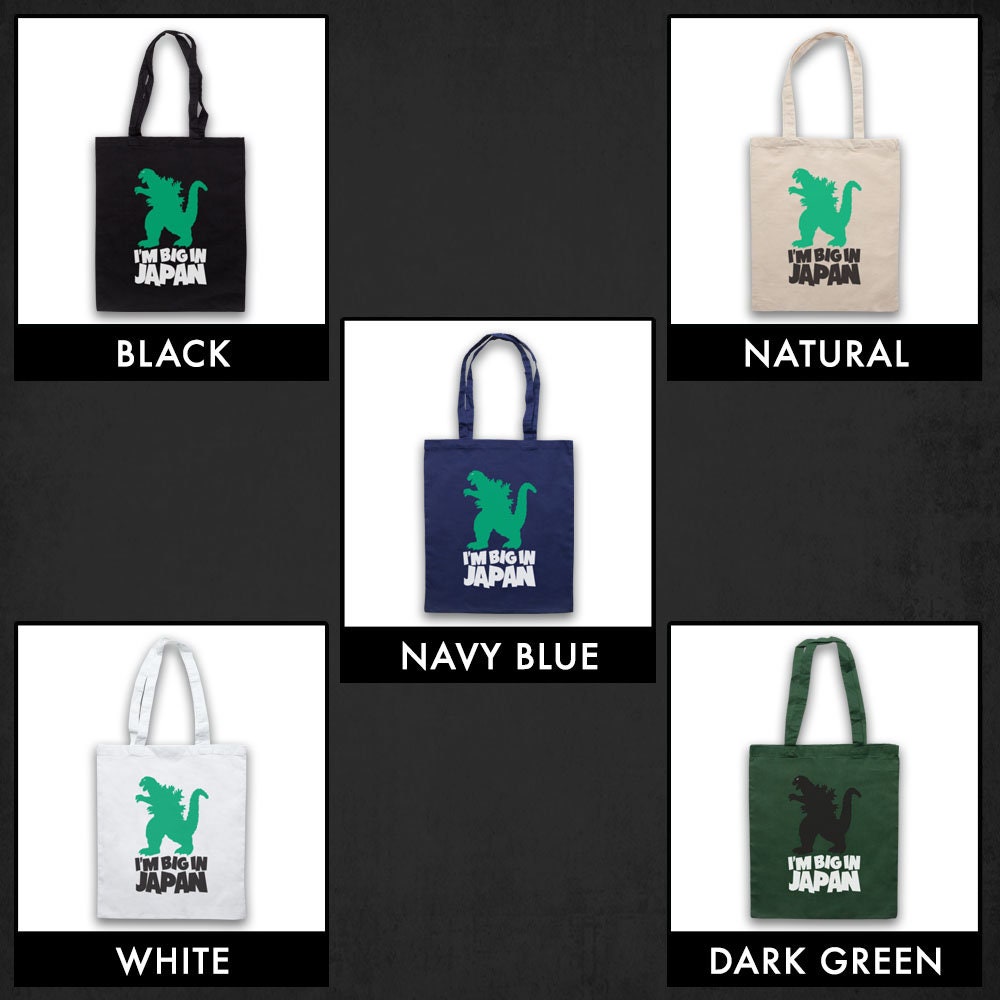 Godzilla Big in Japan Sci Fi Japanese Giant Monster Slogan - Etsy
