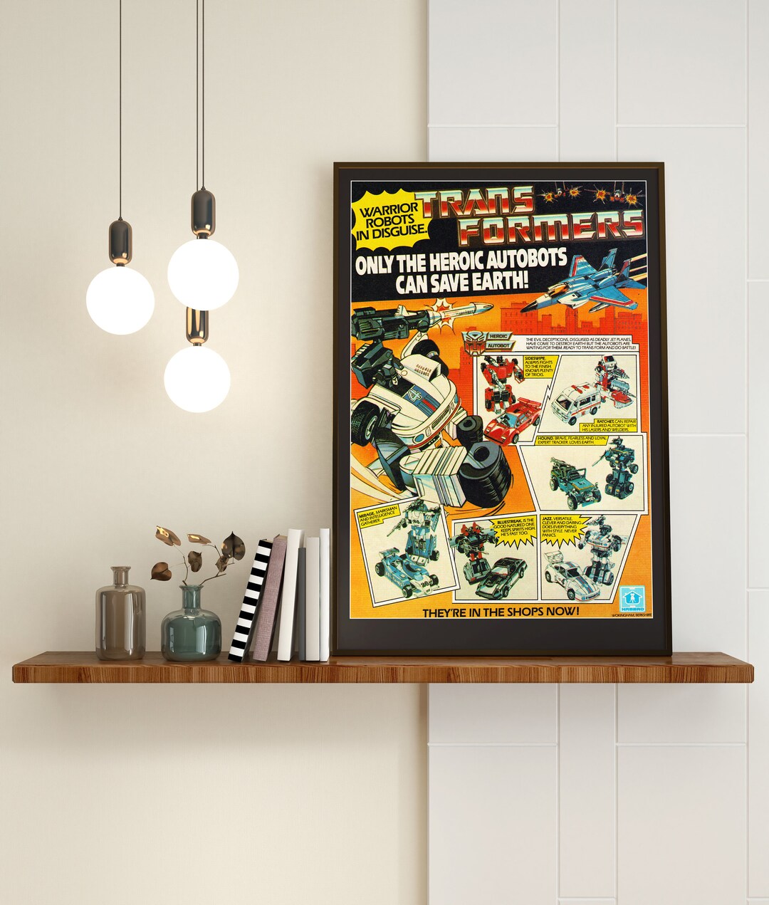 Transformers G1 Advert Featuring Sideswipe Digital Remastered - Etsy