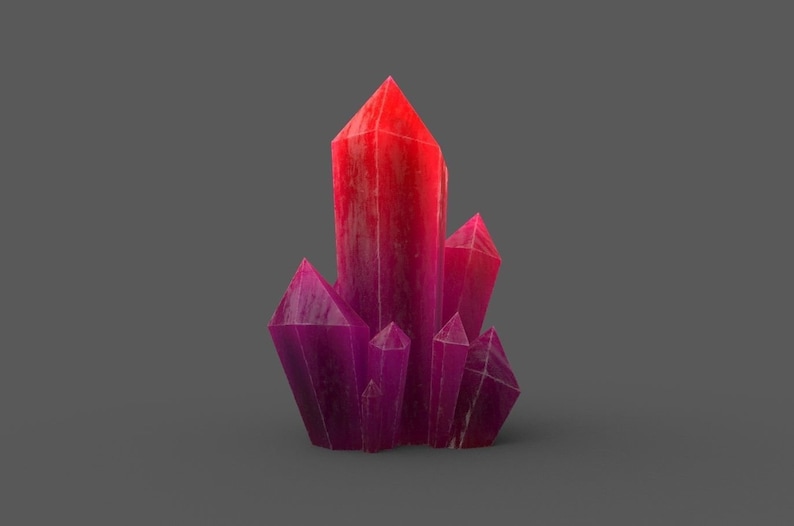 Crystal - 3D STL Digital File for 3D Printer, Original Design, STL File ...