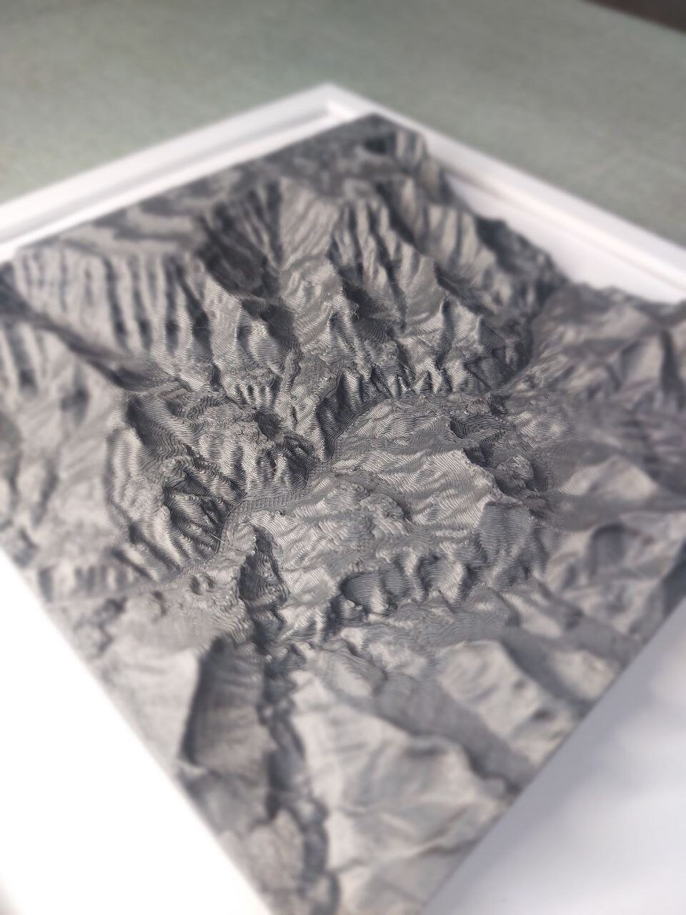 Grand Canyon-3d Model Stl-digital File for 3D Printing-topographic Map ...