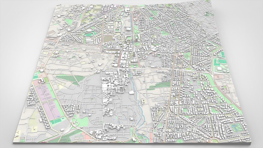 Cityscape Damascus Syria - 3d Model STL - Digital File for 3D Printing ...