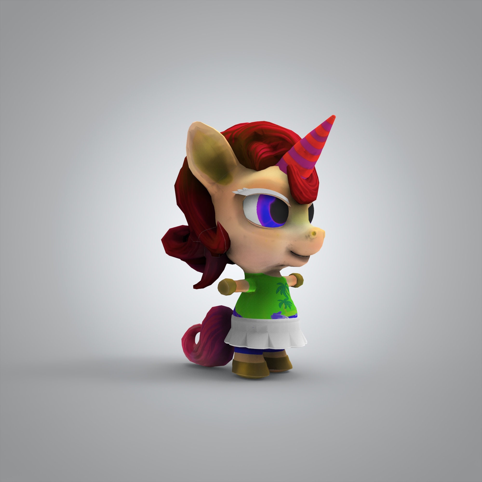 Unicorn 3D STL Digital File for 3D Printer, Original Design, STL File ...