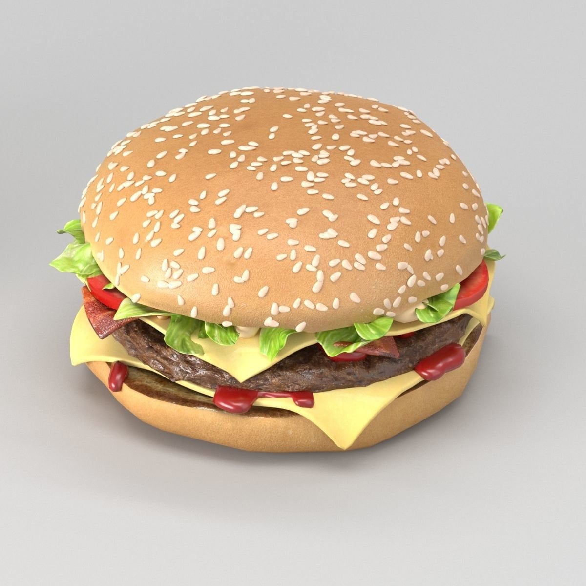 Burgers Collection 3D STL Digital File for 3D Printer, Original Design ...