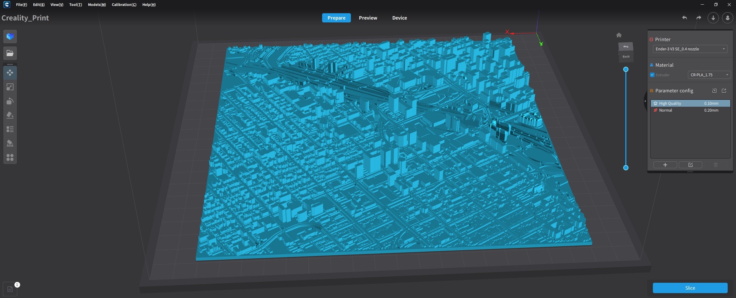 Cityscape Ottawa Canada - 3d Model STL - Digital File for 3D Printing ...