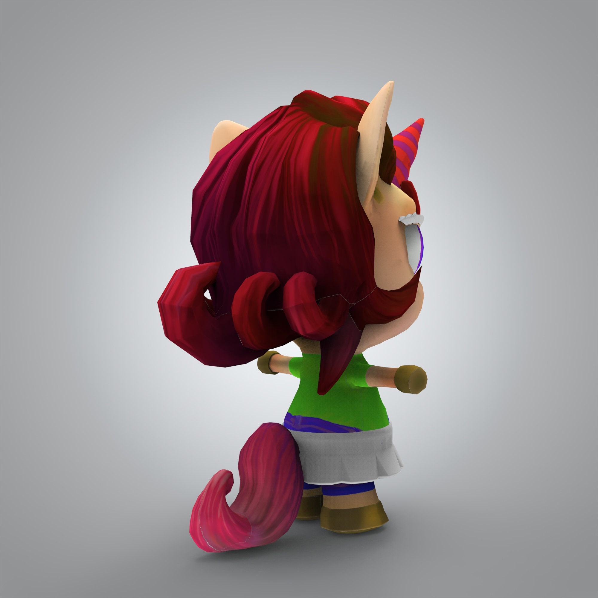 Unicorn 3D STL Digital File for 3D Printer, Original Design, STL File ...