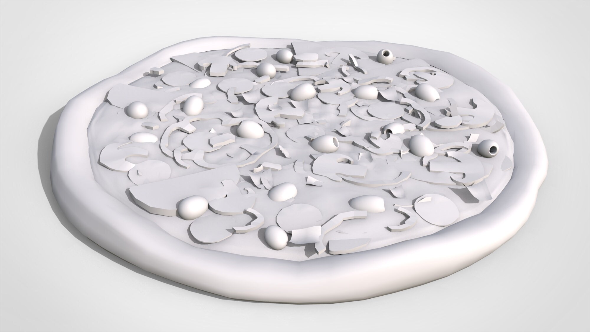 Pizza, 3D STL Digital File for 3D Printer, Original Design, STL File - Etsy