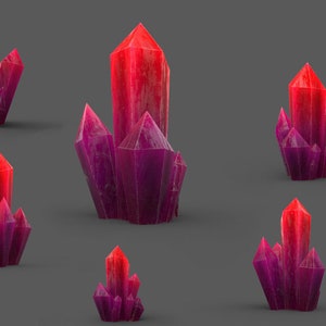 Crystal - 3D STL Digital File for 3D Printer, Original Design, STL File ...