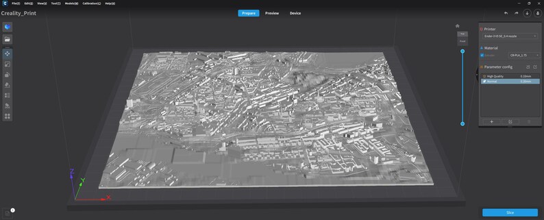 Cityscape Boston Massachusetts United States - 3d Model STL - Digital ...