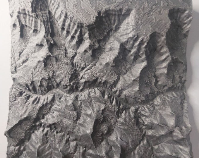 Grand Canyon-3d Model Stl-digital File for 3D Printing-topographic Map ...