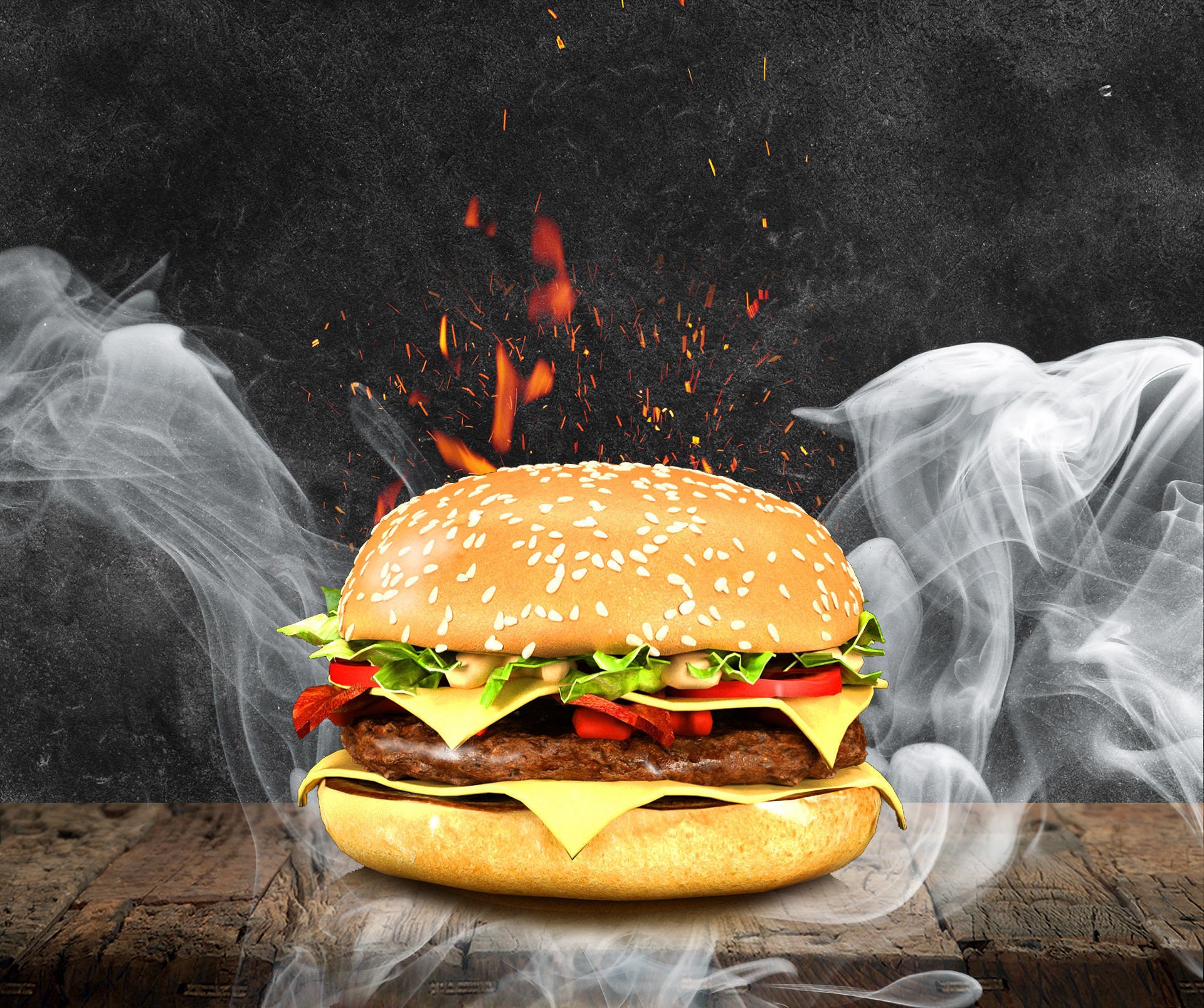 Burgers Collection 3D STL Digital File for 3D Printer, Original Design ...