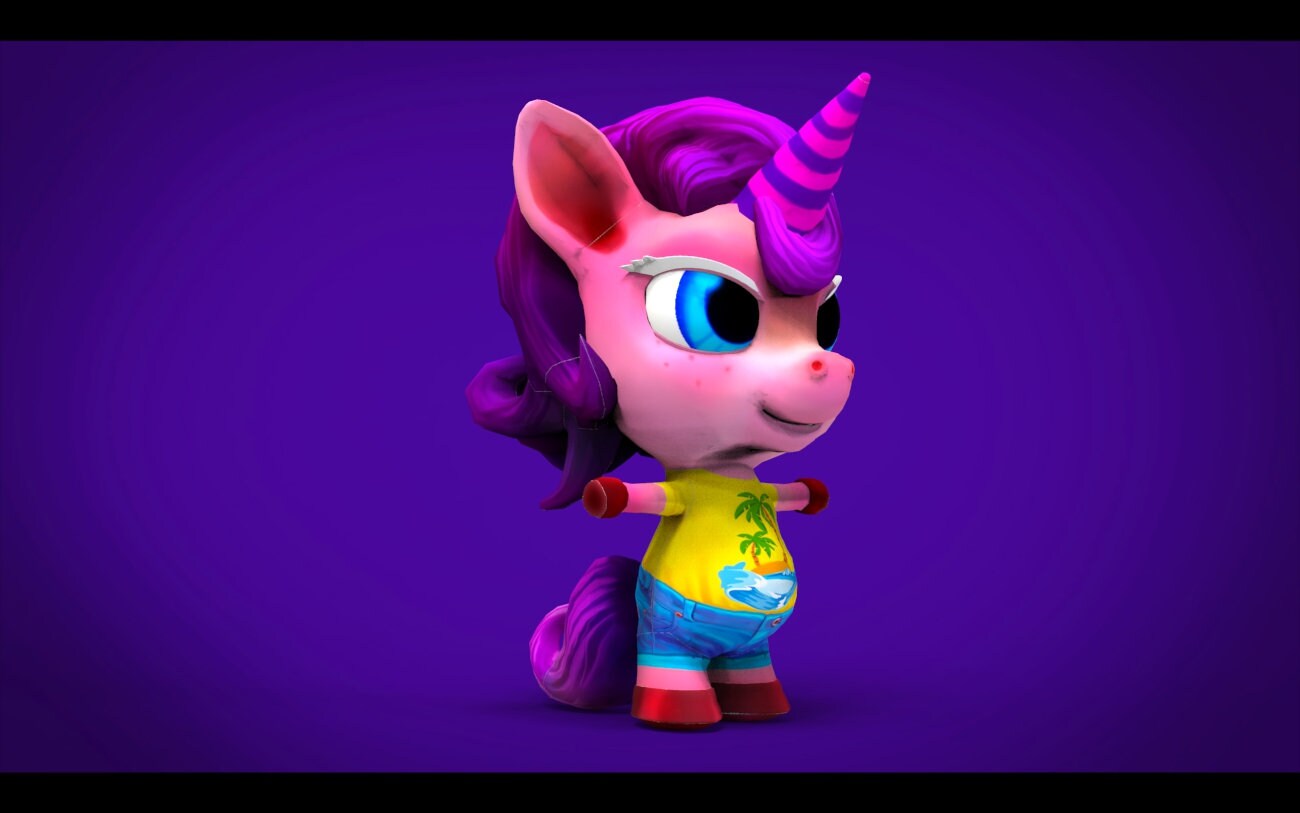 Unicorn 3D STL Digital File for 3D Printer, Original Design, STL File ...