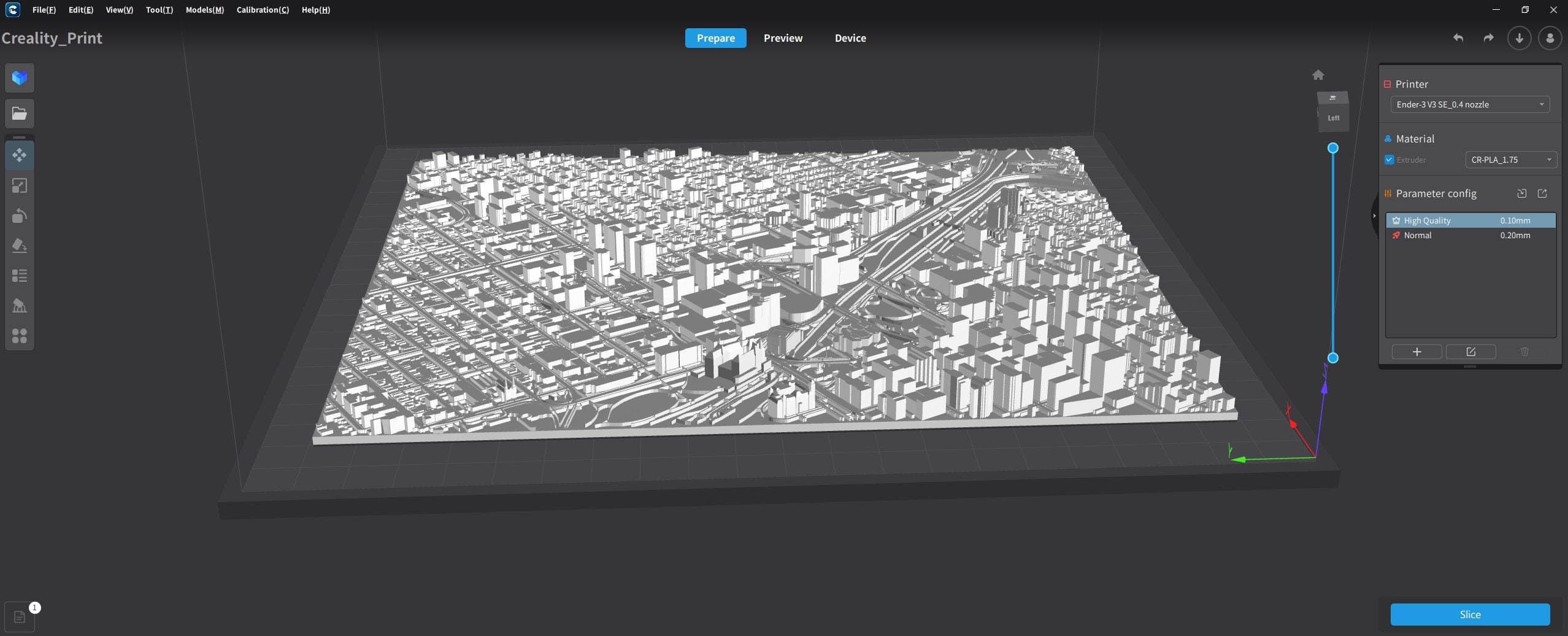 Cityscape Ottawa Canada - 3d Model STL - Digital File for 3D Printing ...