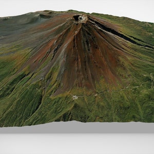 Volcano Fuji Japan - 3d Model STL - Digital File for 3D Printing ...