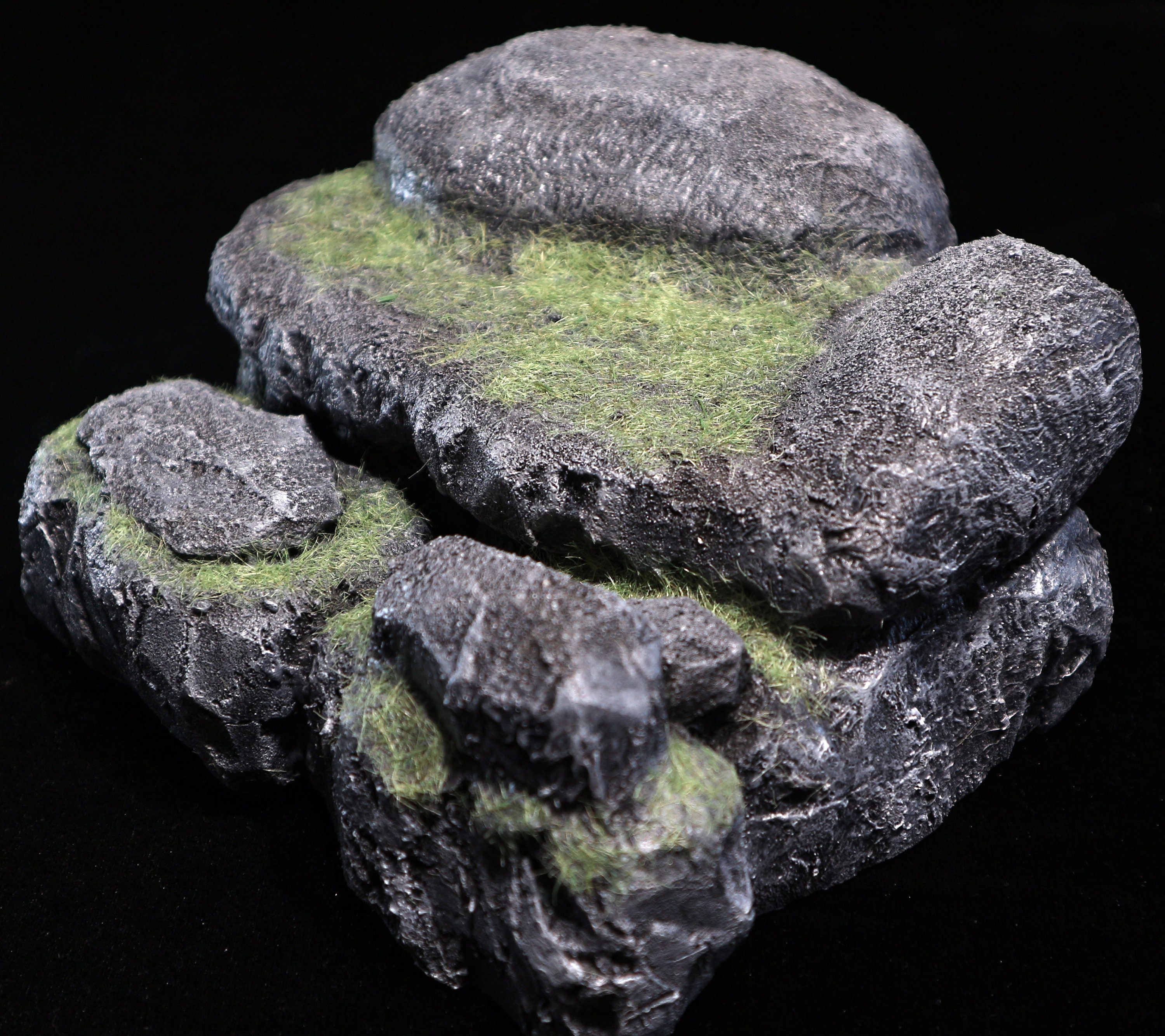 Figure Diorama Rocks Action Figure Display Base Miniature - Etsy