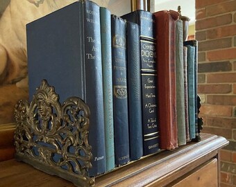 Brass Book Rack - Etsy