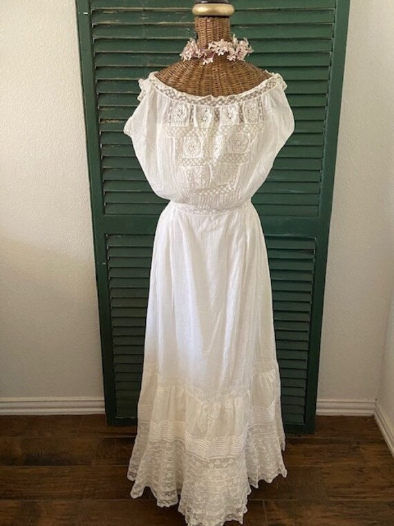 antique edwardian victorian petticoat - Gem
