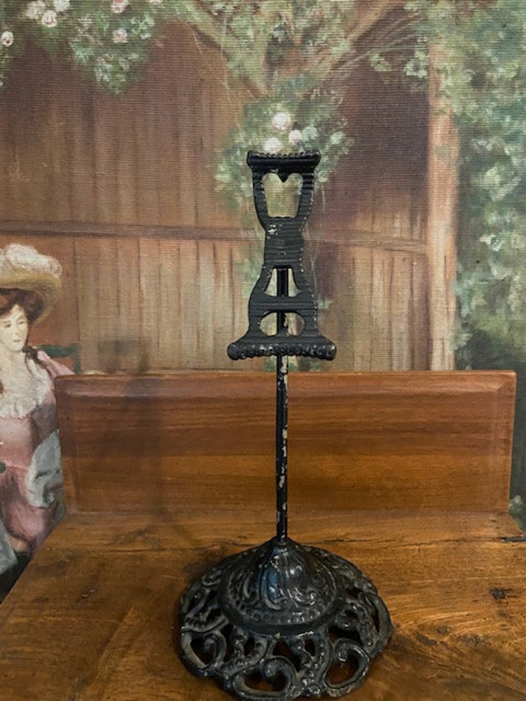 Antique Vintage Cast Iron Shoe or Hat Display Stand - Etsy