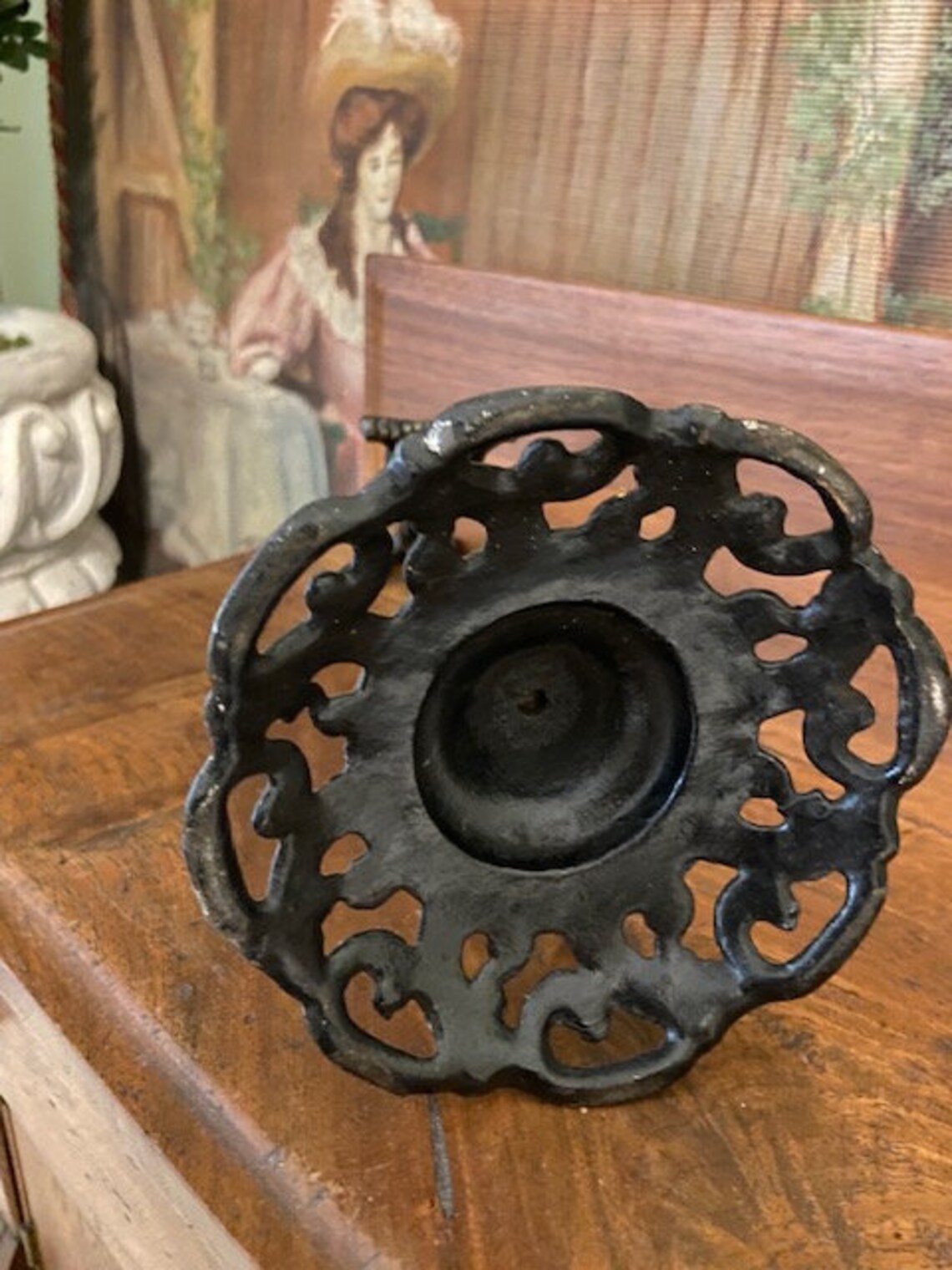 Antique Vintage Cast Iron Shoe or Hat Display Stand - Etsy