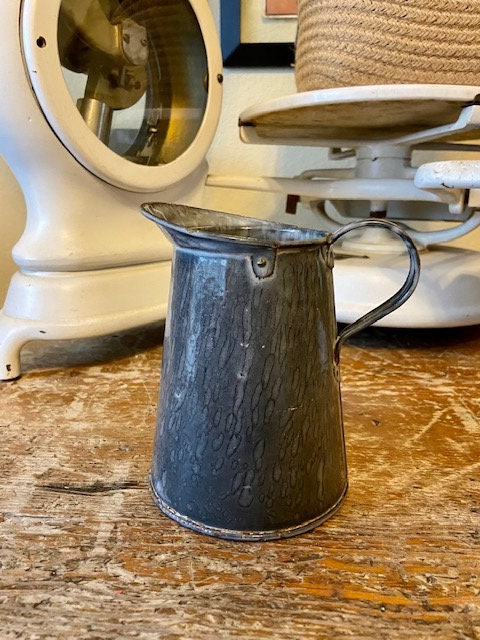 Antique Vintage Gray Granite Ware Coffee Pots or Pitcher - Etsy