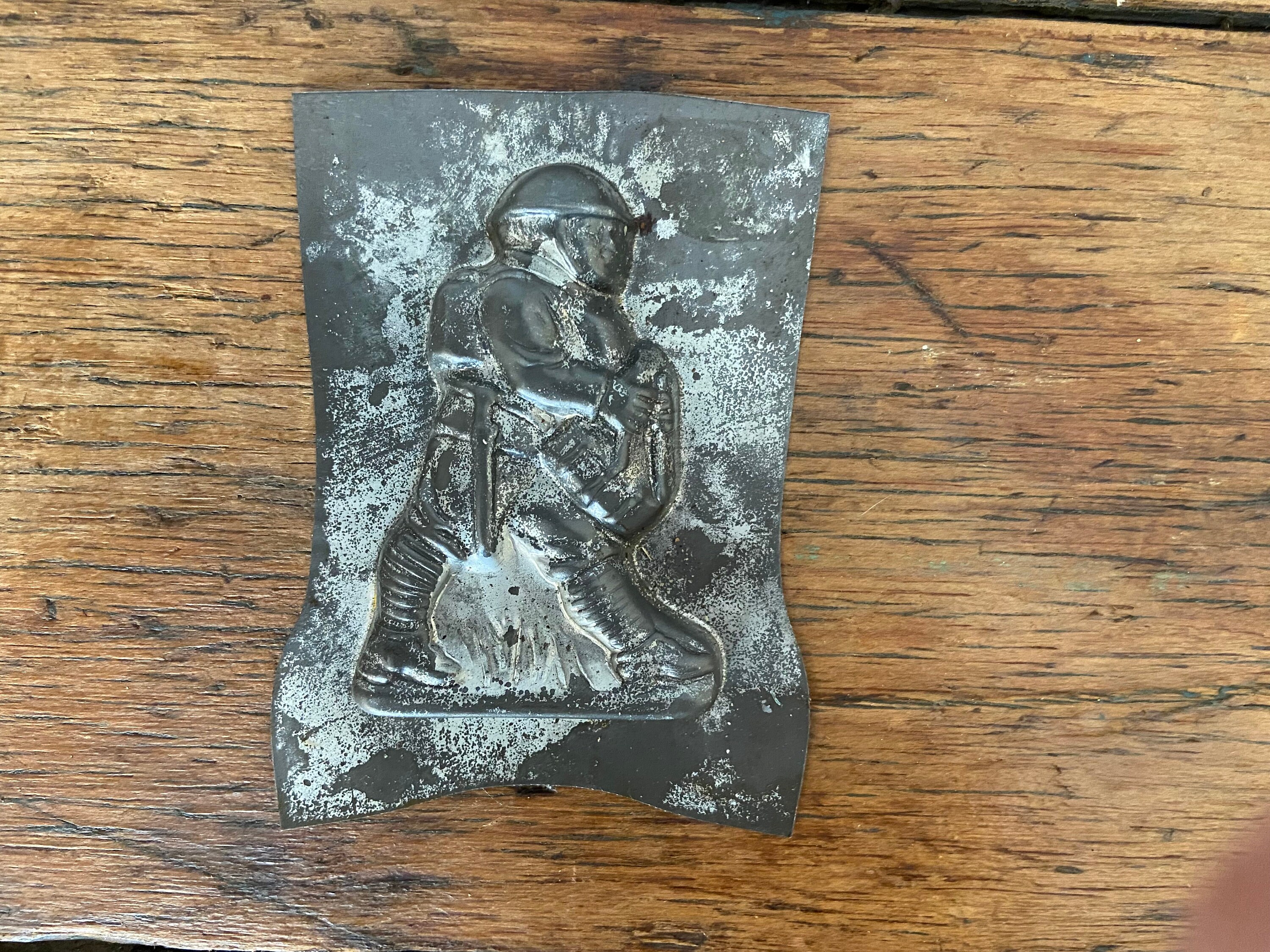 Antique W.W. I dough Boy Soldier Chocolate Molds - Etsy
