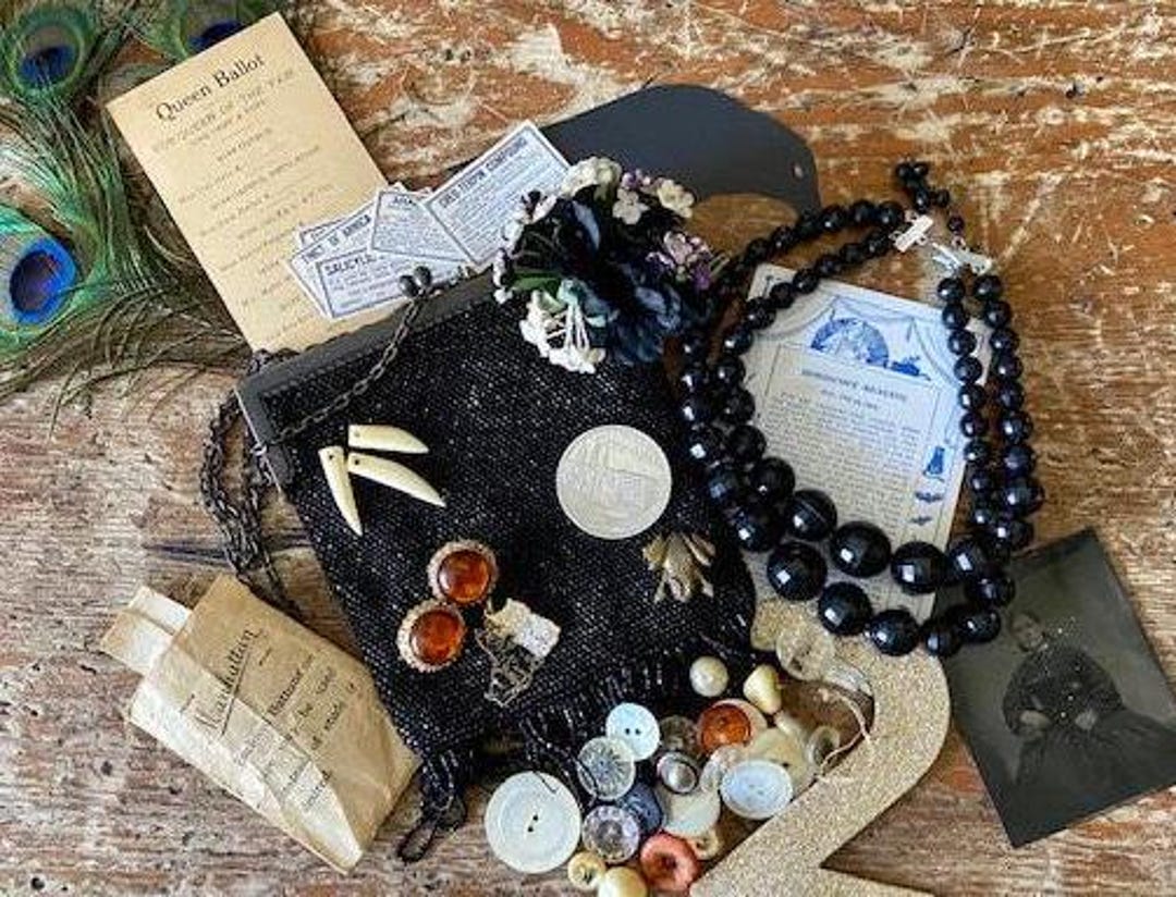 Vintage, Antique, Junk Drawer Lot, Advertising, Trinkets and Treasures ...