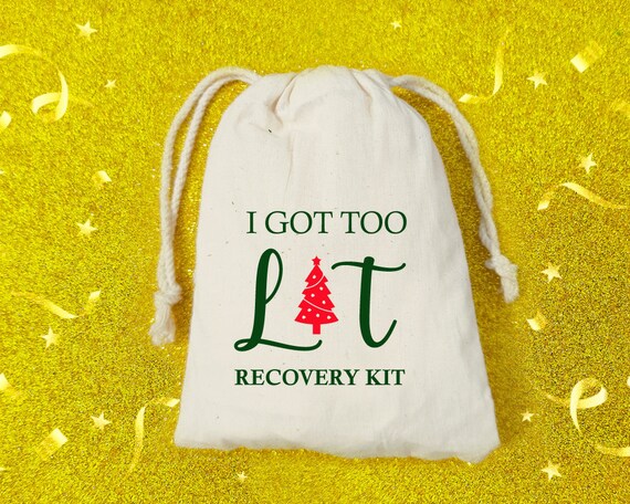 I Got Too Lit Recovery Kit-bachelorette Party Hangover - Etsy