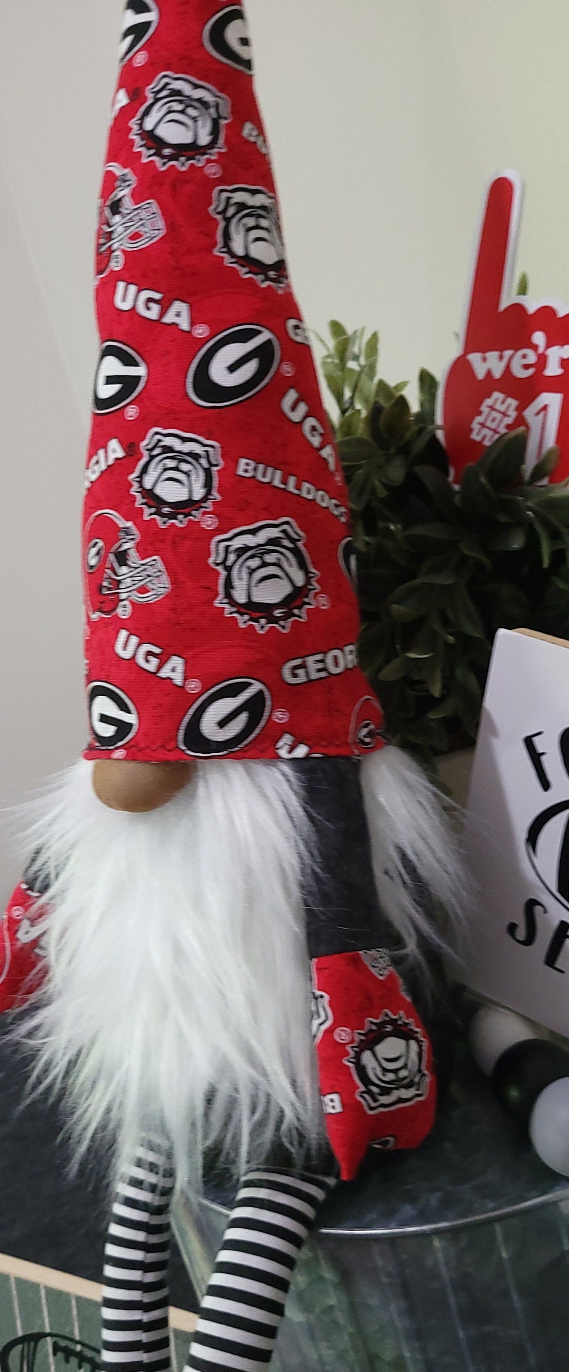 University of Georgia Bulldogs Gnome - Etsy