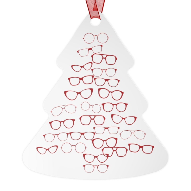 Optometrist Christmas Tree Ornament Personalized Eyeglasses - Etsy