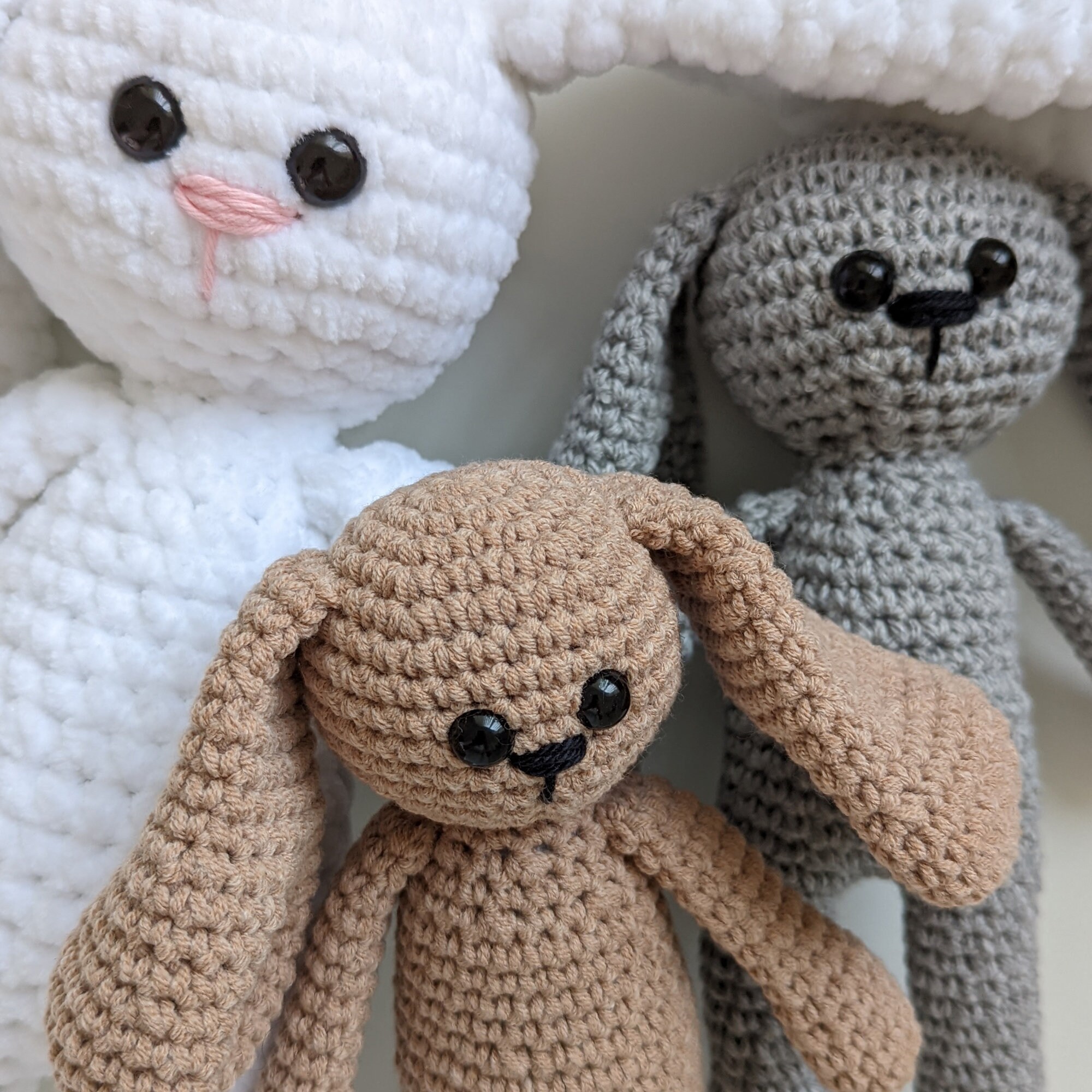 Crochet Bunny Pattern Bunny Pattern for Beginners Cute - Etsy