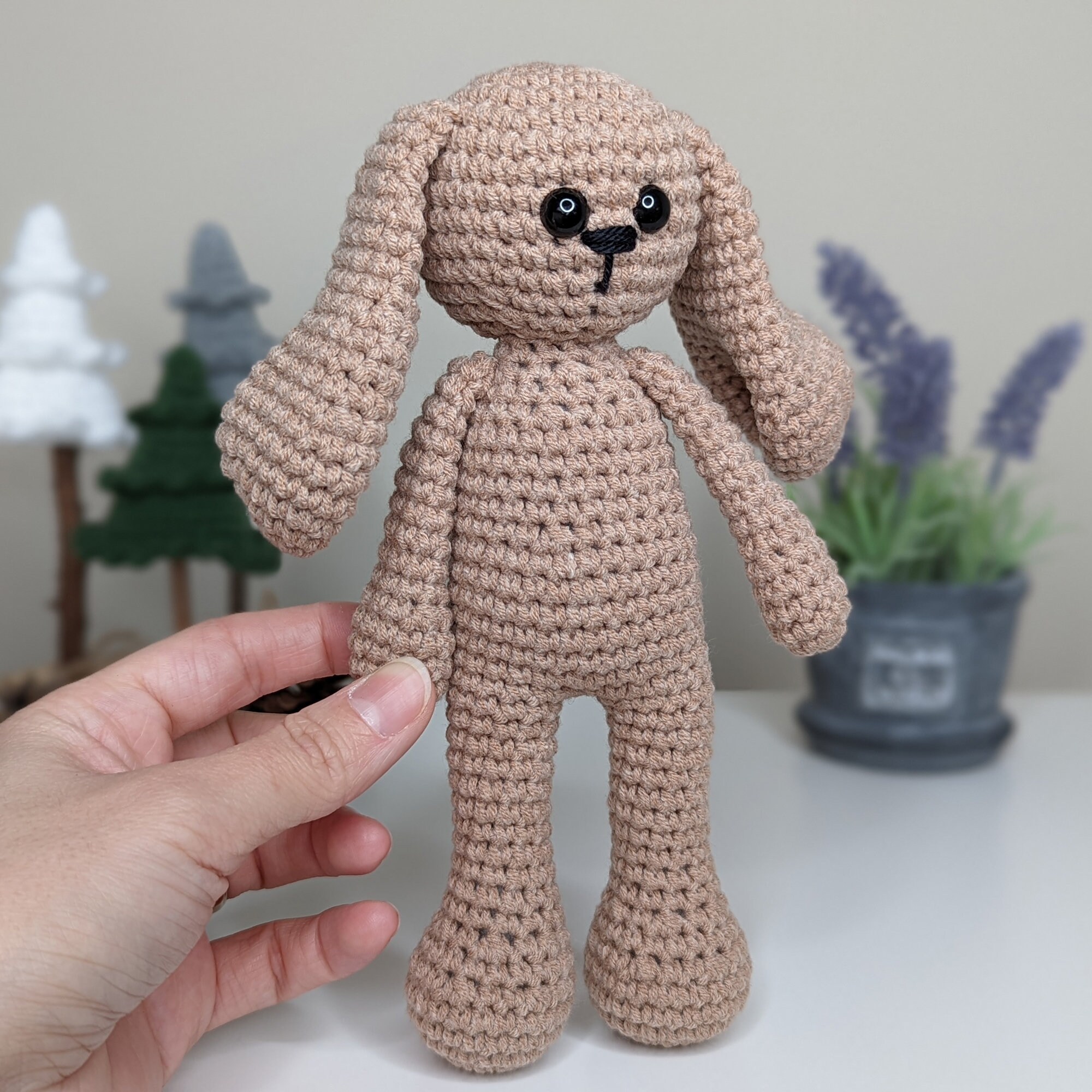 Crochet Bunny Pattern Bunny Pattern for Beginners Cute - Etsy