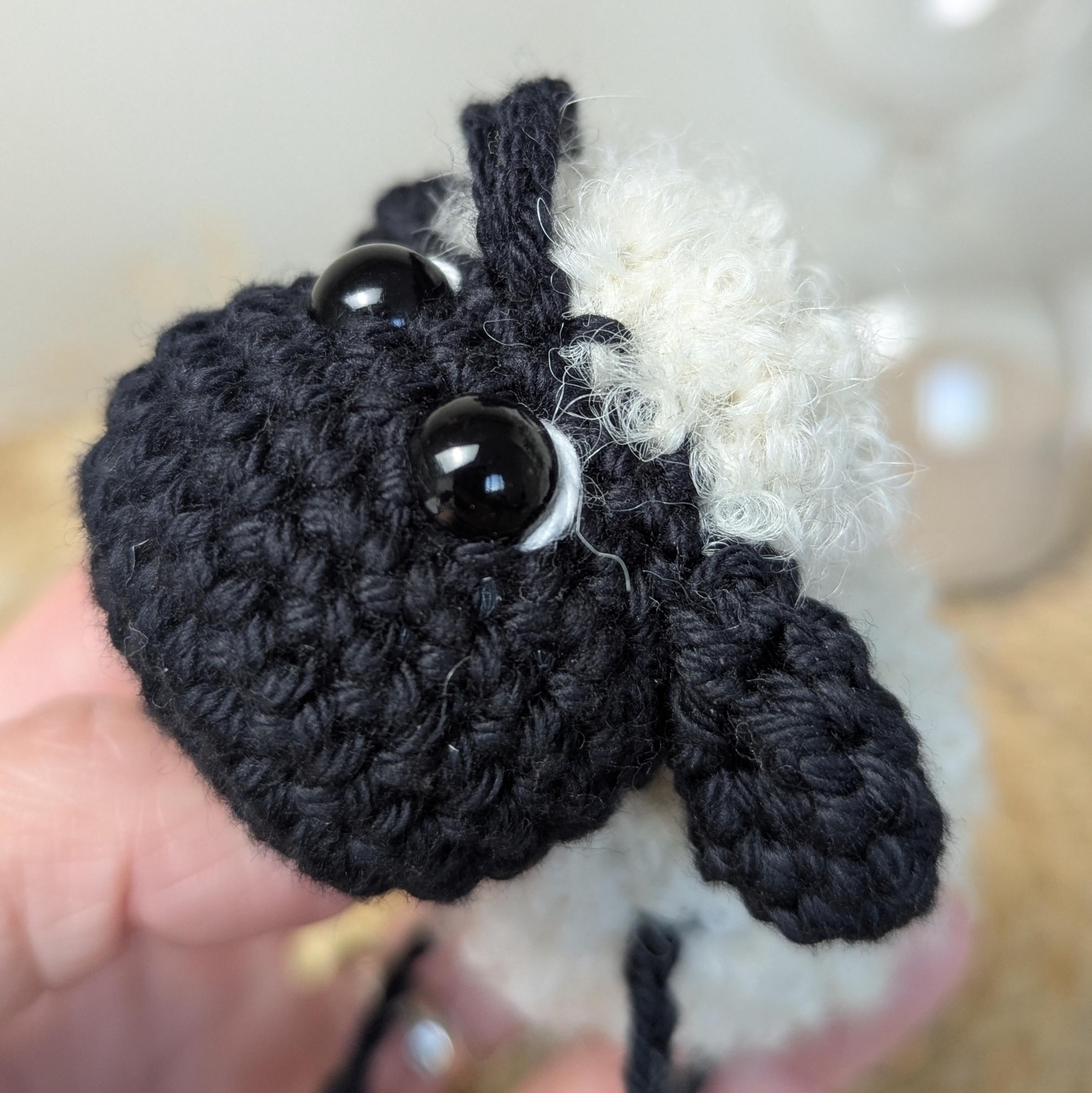 Crochet Sheep Car Charm | Sheep Rearview Mirror Hanger - Etsy