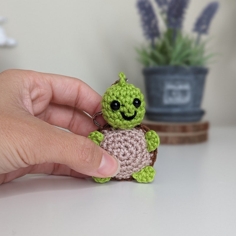 Turtle Keyring - Etsy