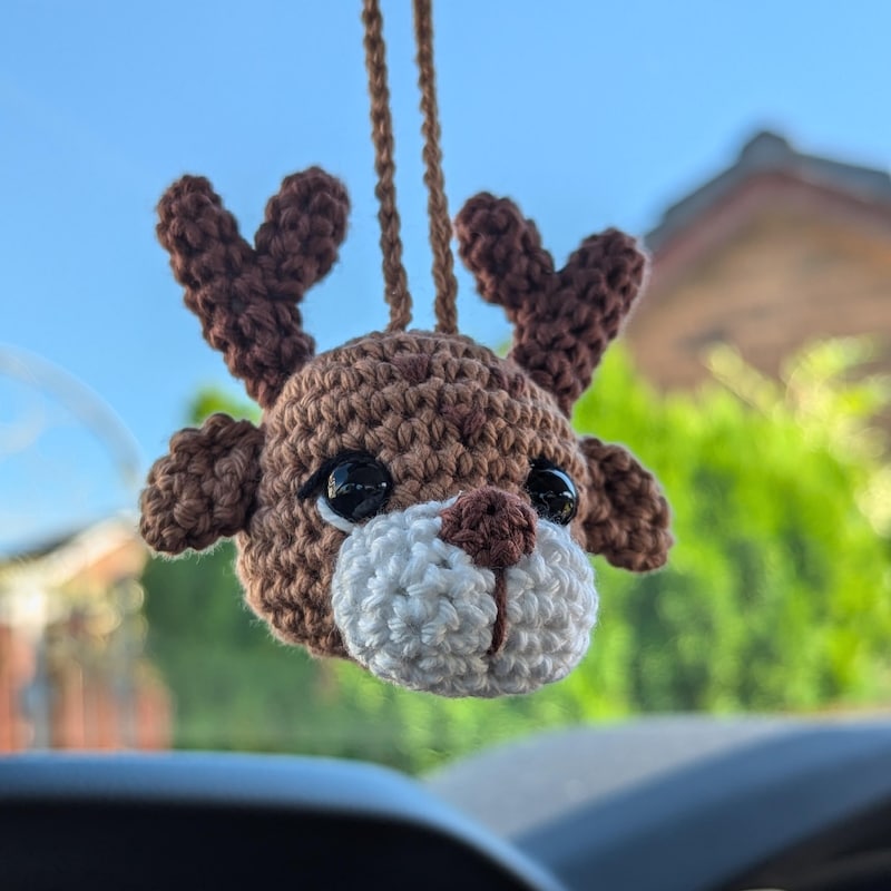 Reindeer Car Decorations - Etsy UK