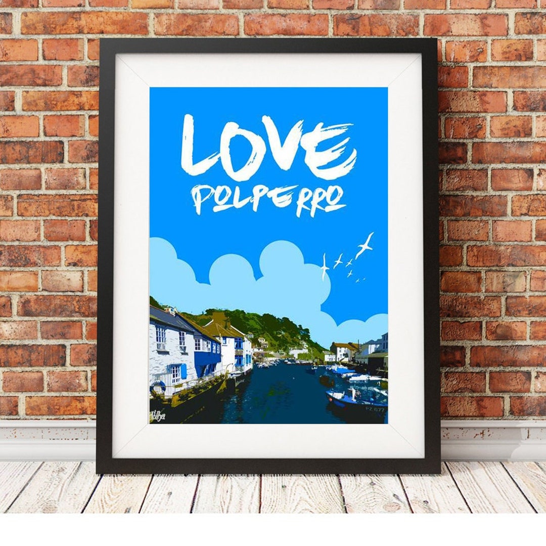 Polperro - a Signed Limited Edition Print - a Signed Limited Edition ...