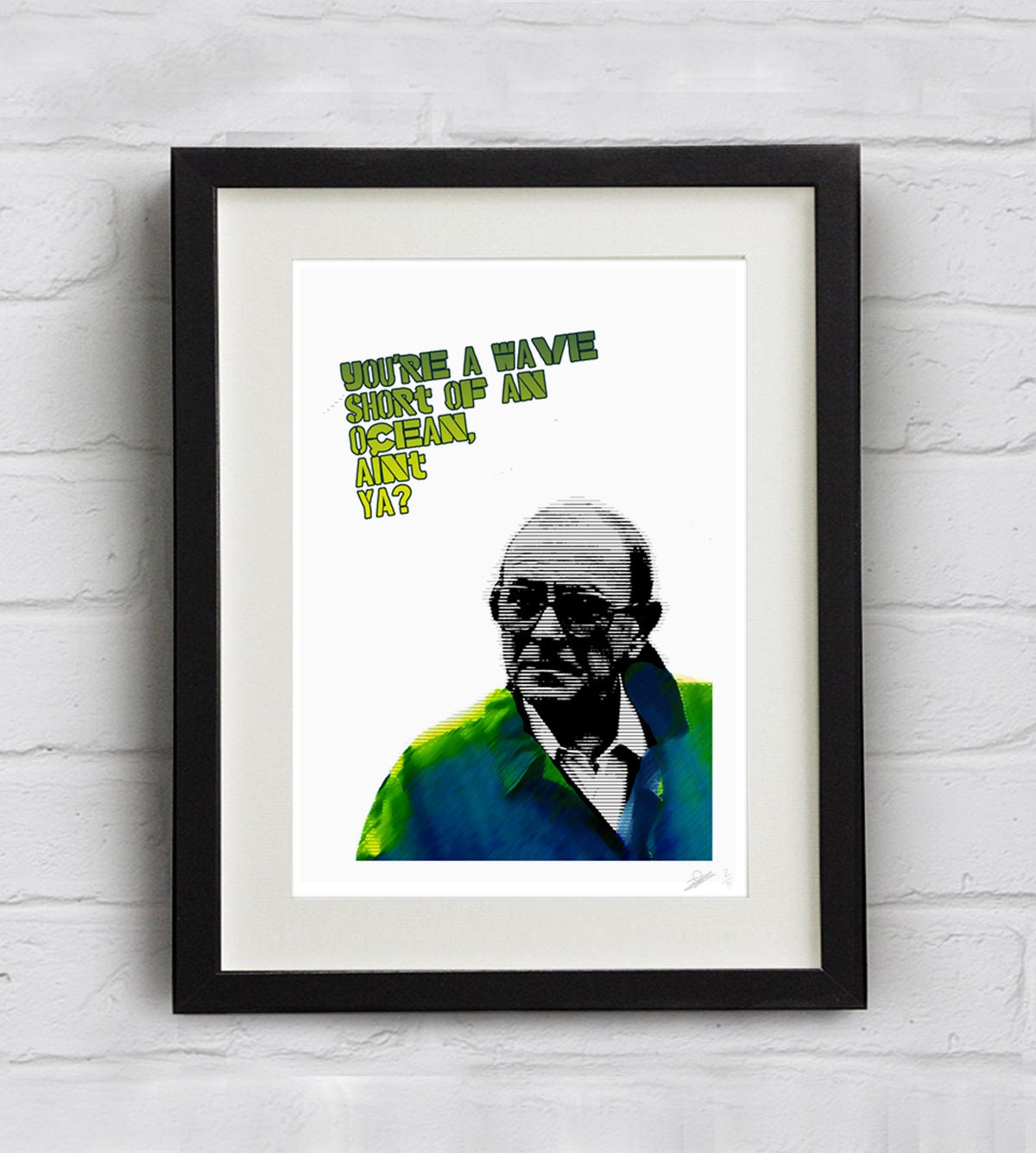 Frank Butcher - Limited Edition Print Wave Ocean Surfing Surf London ...