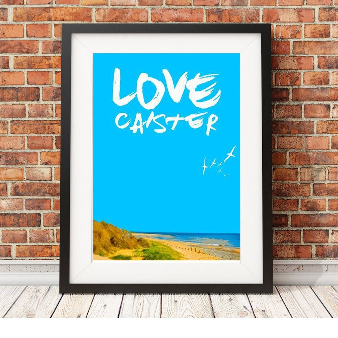 Caister - Signed Limited Edition Print - Travel Art Retro Seaside ...