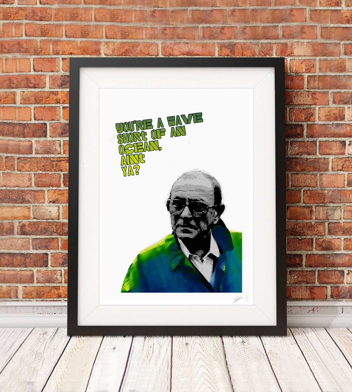 Frank Butcher - Limited Edition Print Wave Ocean Surfing Surf London ...