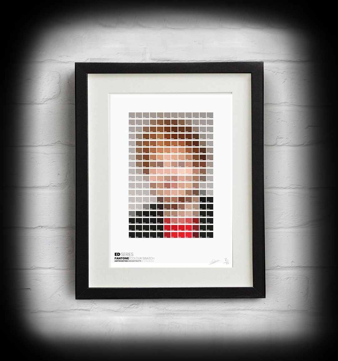 ED Limited Edition Print Abstract Colour Swatch Illusion Interior ...