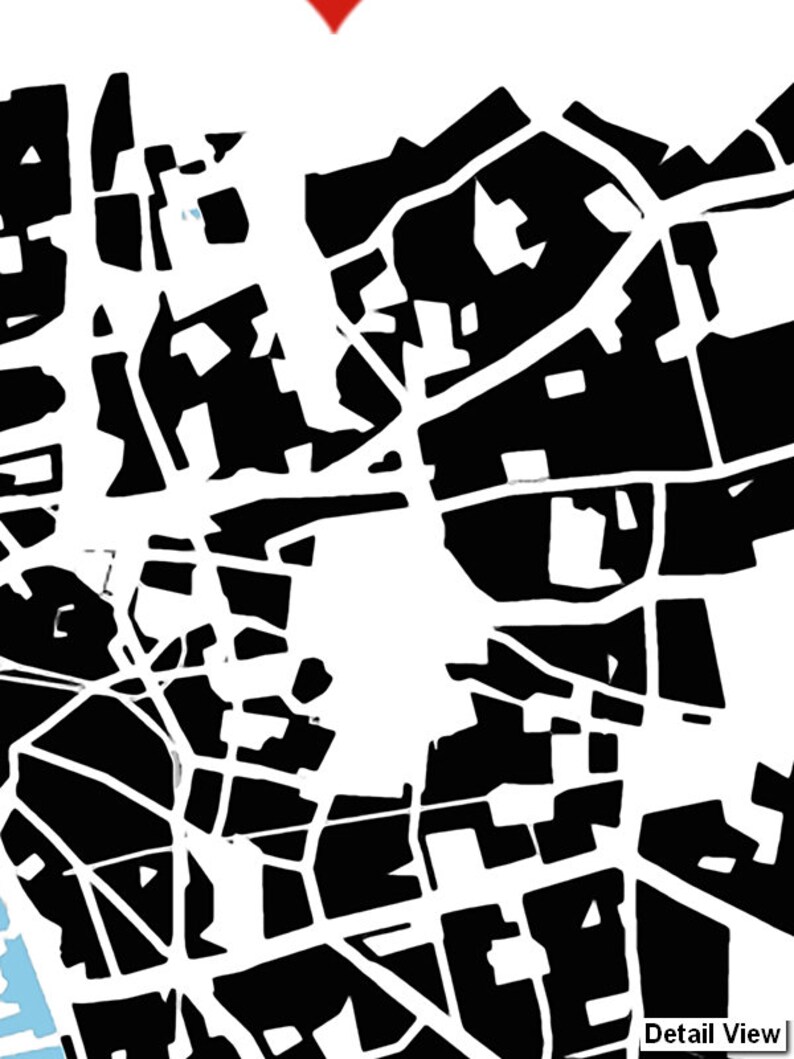 ANFIELD - Anfield Map Print, Street Map Art, Football Map Poster, Map ...