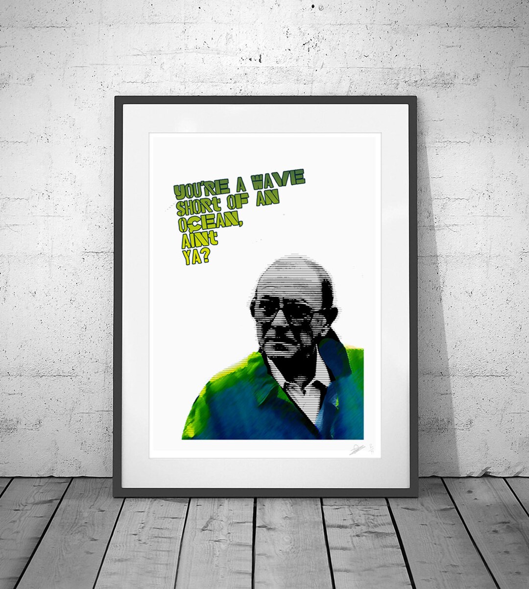 Frank Butcher - Limited Edition Print Wave Ocean Surfing Surf London ...