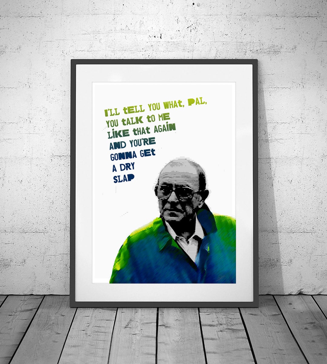 Frank Butcher - Limited Edition Print Eastenders Mike Reid Pat Butcher ...