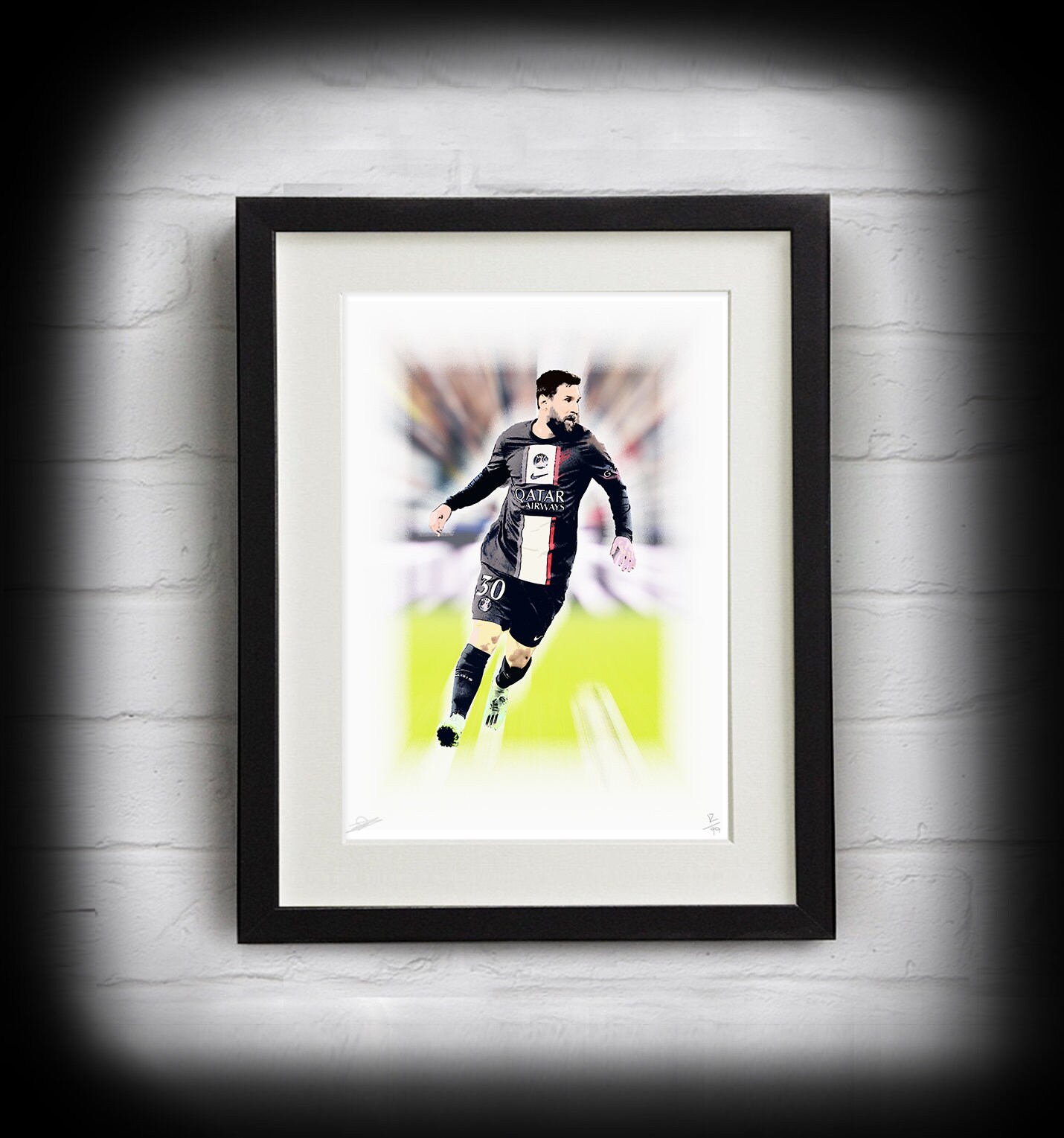 MESSI PSG Poster Messi Poster Messi Print PSG Poster - Etsy