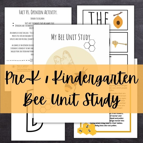 Honey Bee Unit - Etsy