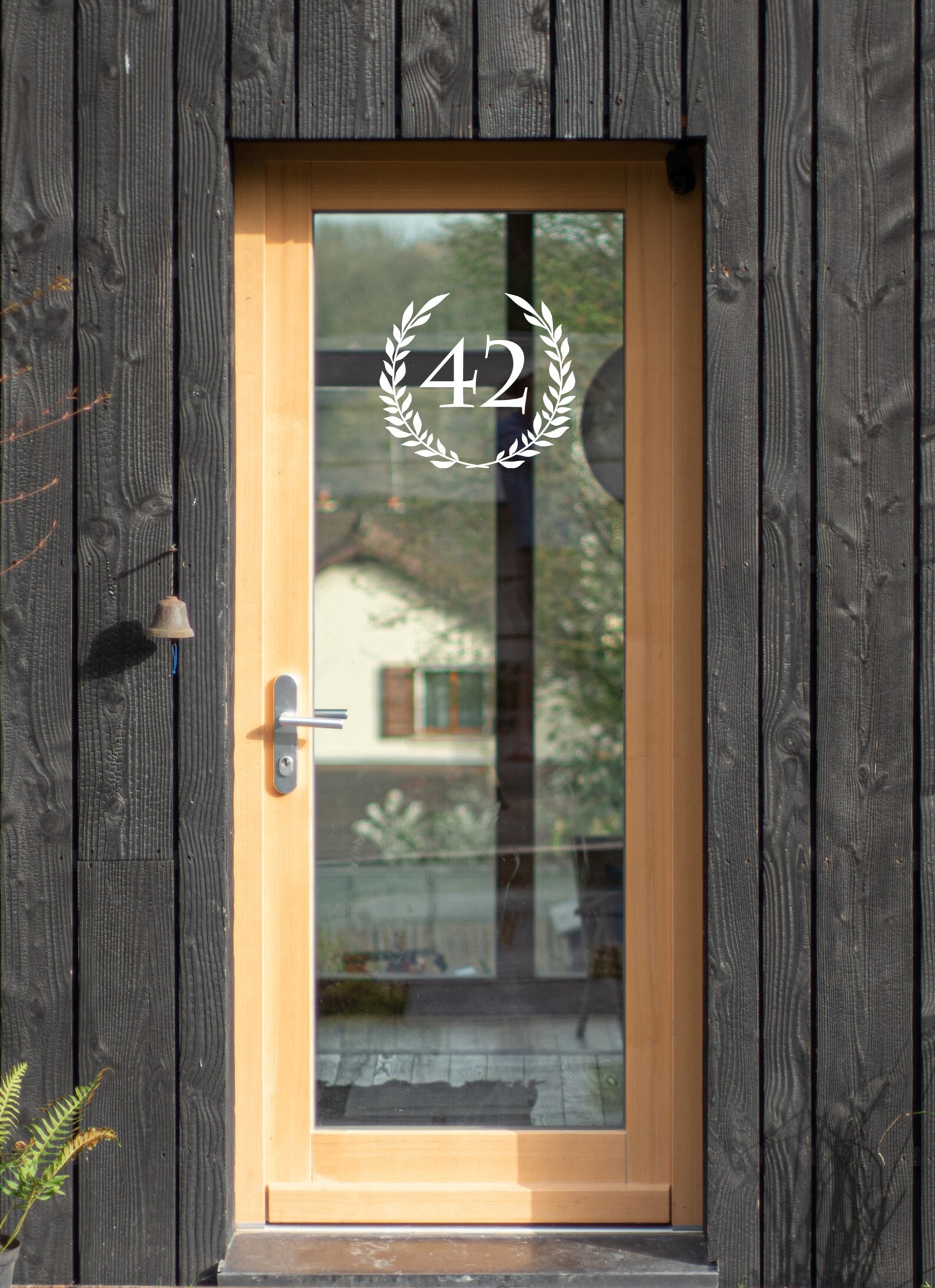 Custom Address Number - Door Vinyl Decal - Permanent Vinyl Decal - Etsy ...