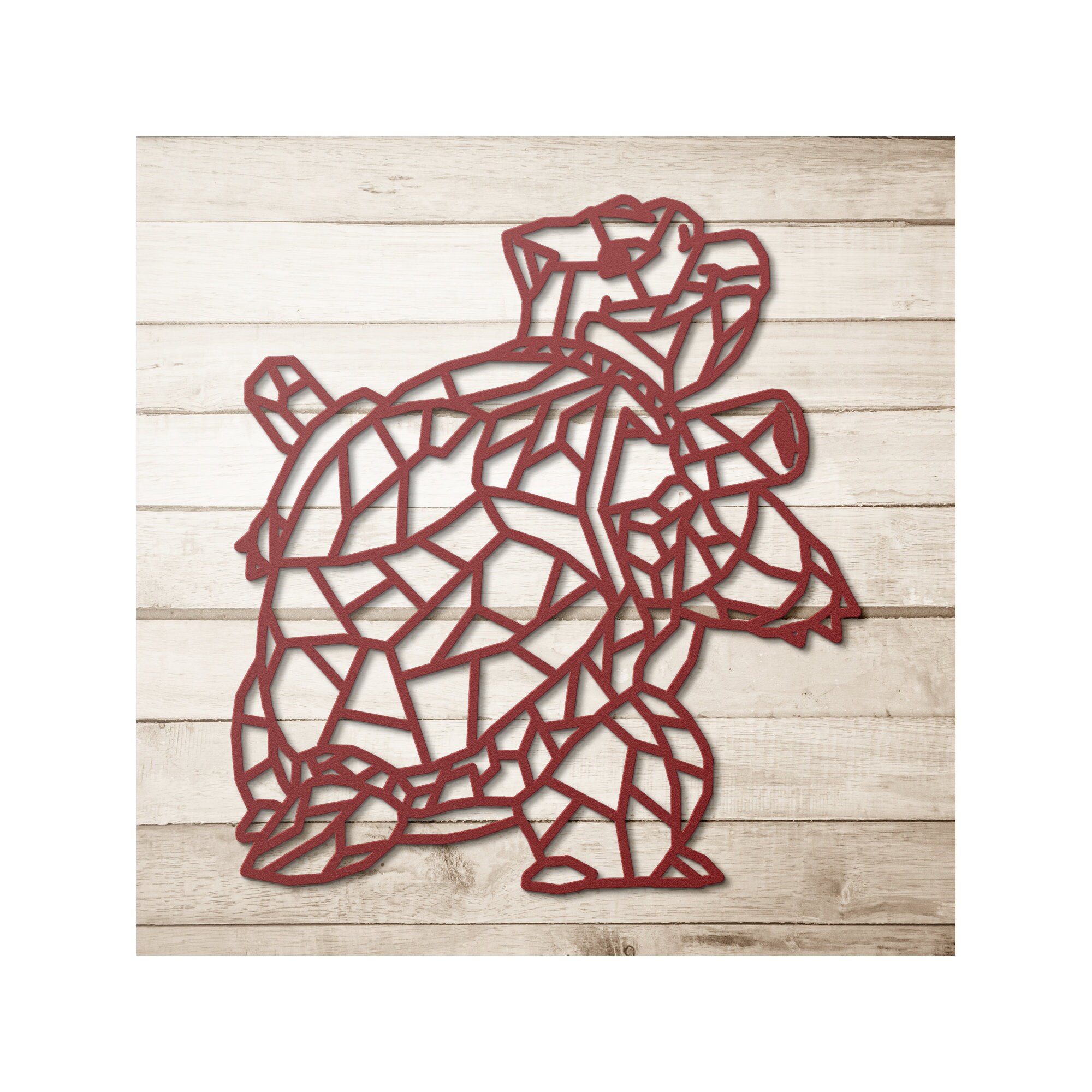 Blastoise Metal Wall Art, Pokemon Sign, Pokedex Version, Home Decor ...